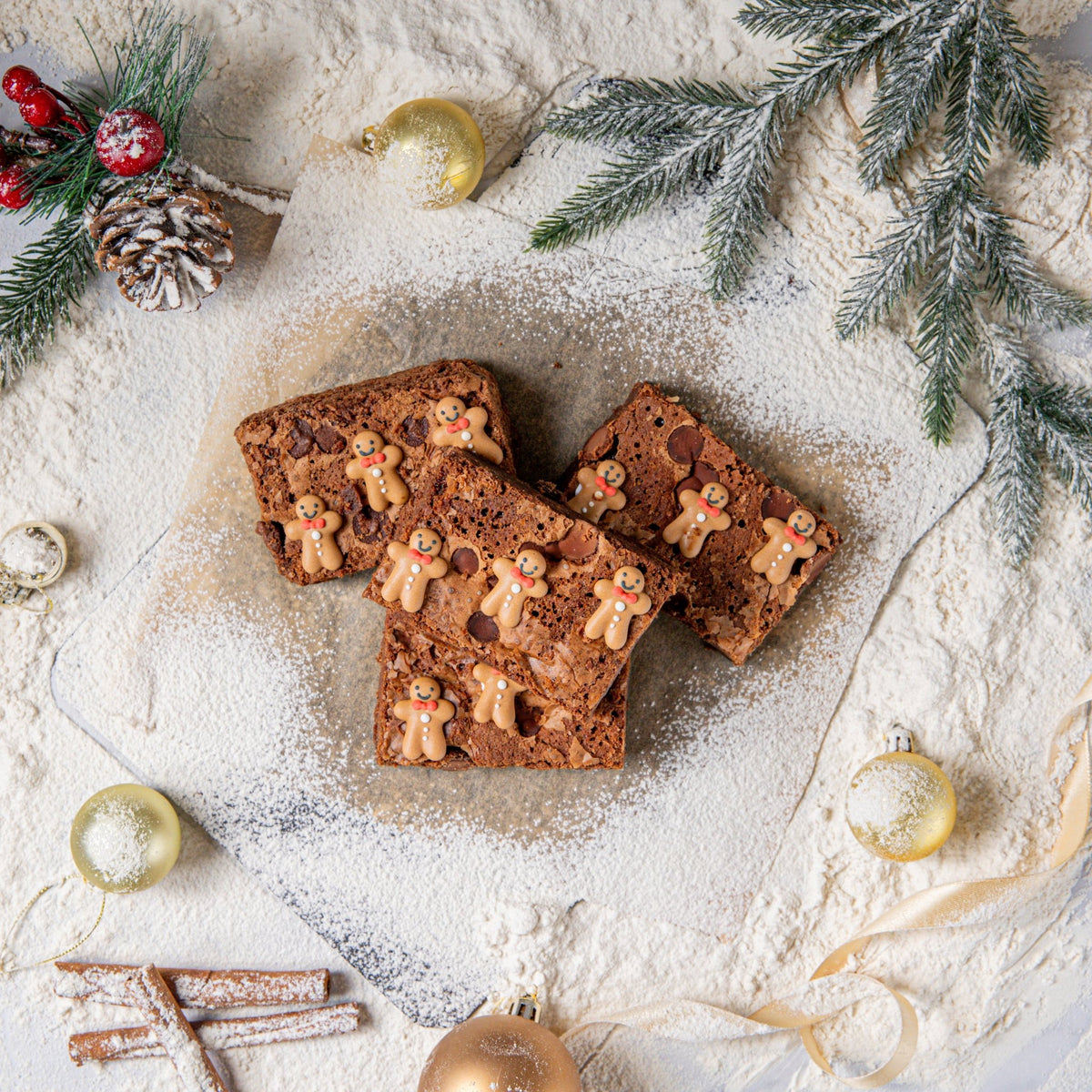 Christmas Brownie Box | UK Delivery - Jack & Beyond – Jack and Beyond