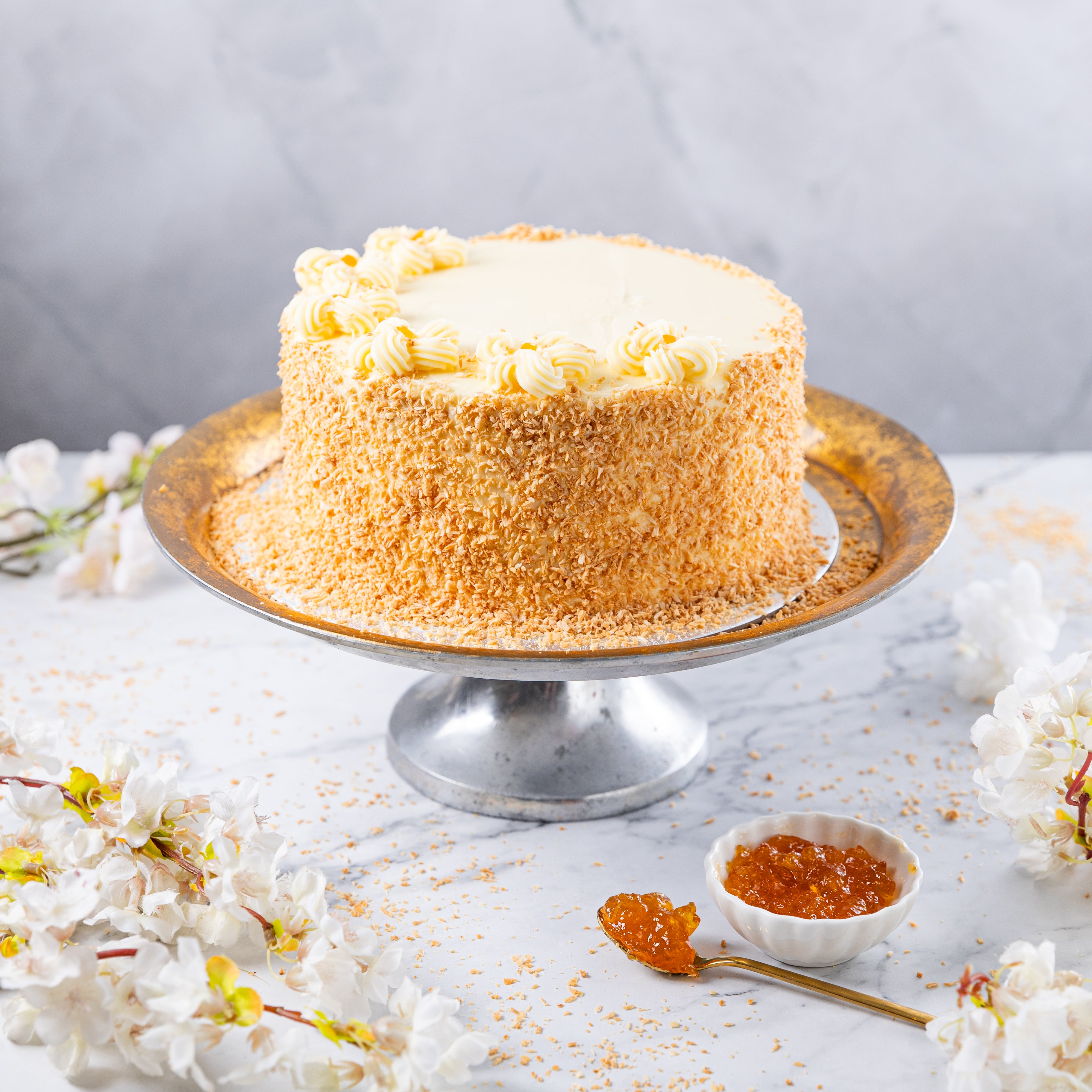 Apricot Jam Cake | Order Cakes Online at Jack & Beyond – Jack and Beyond